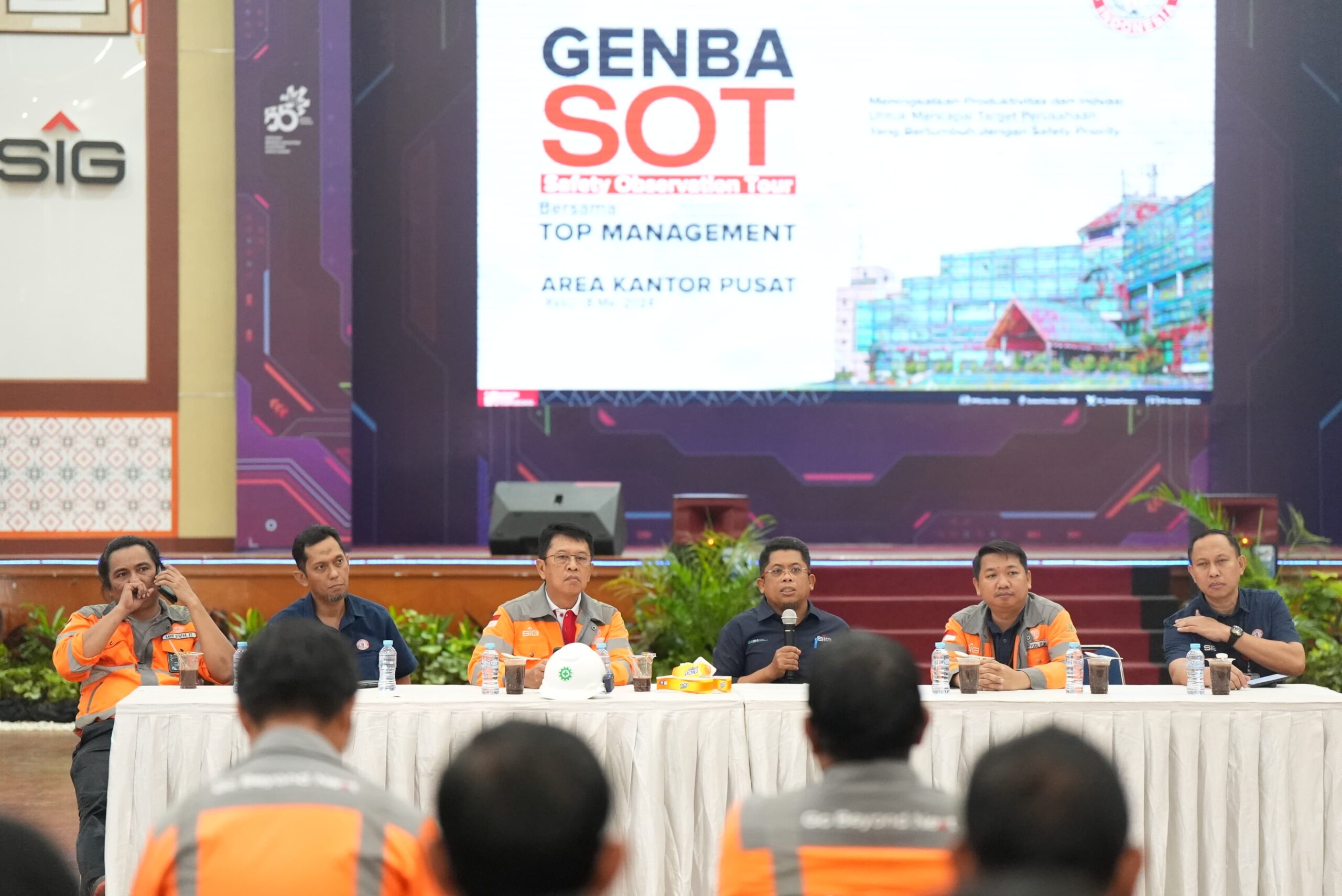 PT Semen Tonasa Memupuk Safety Priority Dalam Kegiatan Genba Safety ...