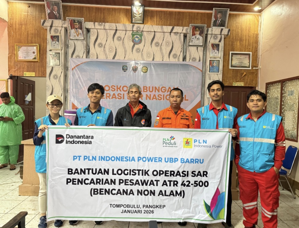 PT PLN Indonesia Power UBP Barru Salurkan Bantuan Logistik Operasi ...